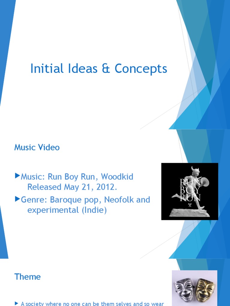 Initial Ideas & Concepts 2 | PDF | Entertainment (General) | Leisure