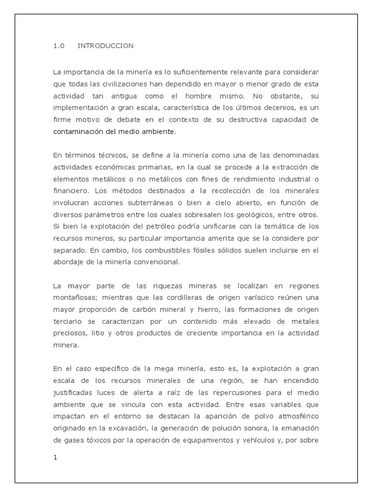 Proceso de Extraccion Del Hierro | PDF | Minería | Hierro Proceso de Extraccion Del Hierro | PDF | Minería | Hierro
