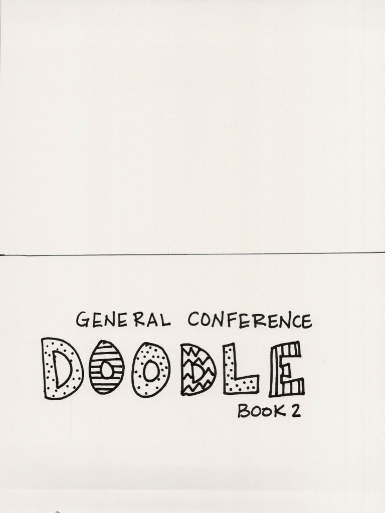 General Conference Doodle Book 2015 | PDF