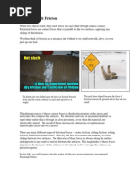Friction Lab Report | PDF | Friction | Force