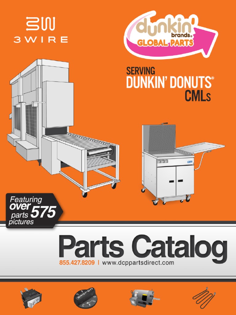 Dunkin Brands Global Parts CML Catalog PDF | PDF | Technology & Engineering