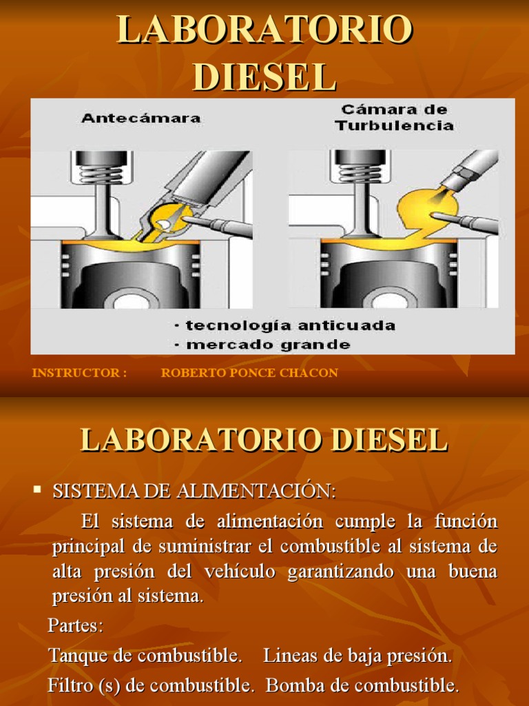 Laboratorio Diesel 1 | PDF | Motor diesel | Bomba