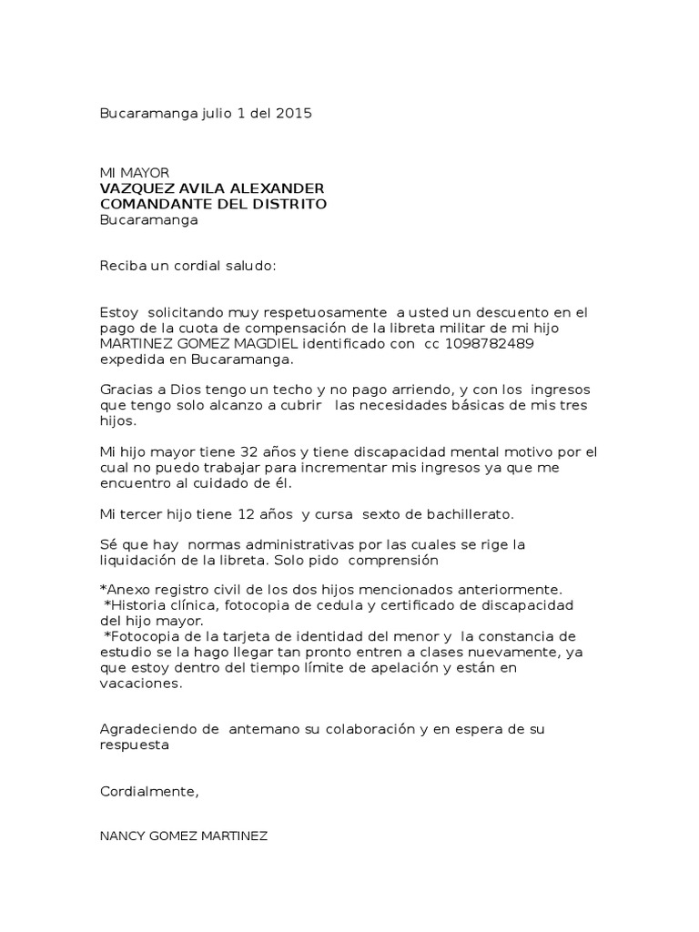 Carta Al Ejercito | PDF | Ciencias sociales | Derecho