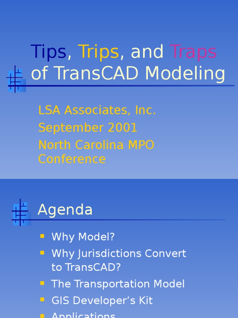 Transcad Modelling | PDF | Geographic Information System | Transport