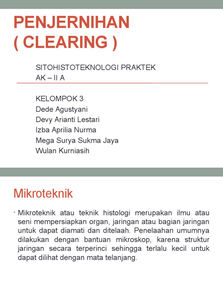 Clearing Fix | PDF