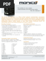 Monico Gen. 2 Gateway Datasheet | PDF | Gateway (Telecommunications ...
