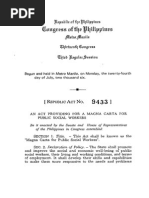 RA 9275 Clean Water Act of 2004 | PDF
