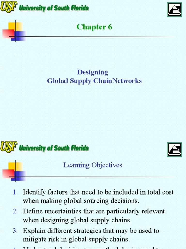 Chap06 Supply Chain | PDF | Supply Chain | Net Present Value
