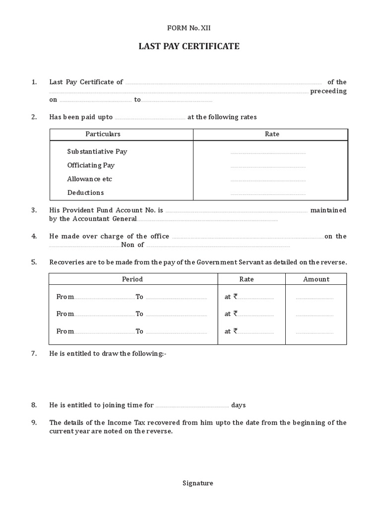 Last Pay Certificate | Economy Of The United States | Government Finances