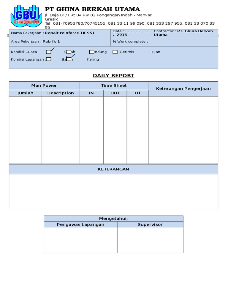 Contoh Report Grafik Contoh 317 - Riset