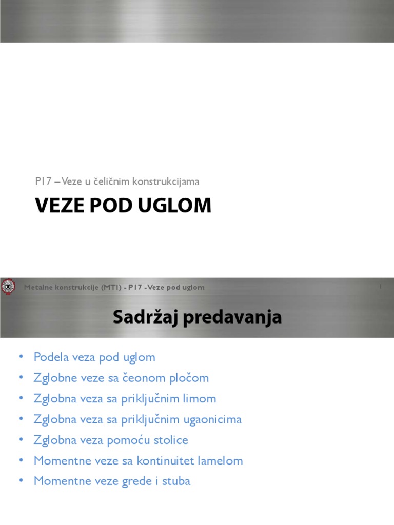 Krute I Zglobne Veze | PDF