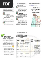 DENGUE LEAFLETS IEC POSTER by CHRISTIAN IGNACIO | PDF