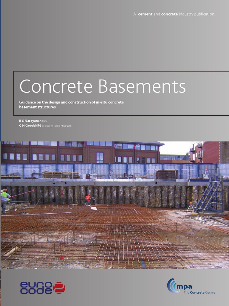 Concrete Basements Pdf Basement Deep Foundation