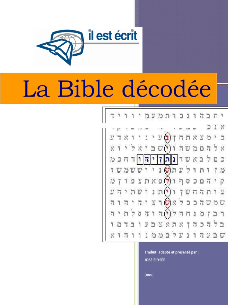 Bible Decode | PDF | Bible | Saint-Esprit