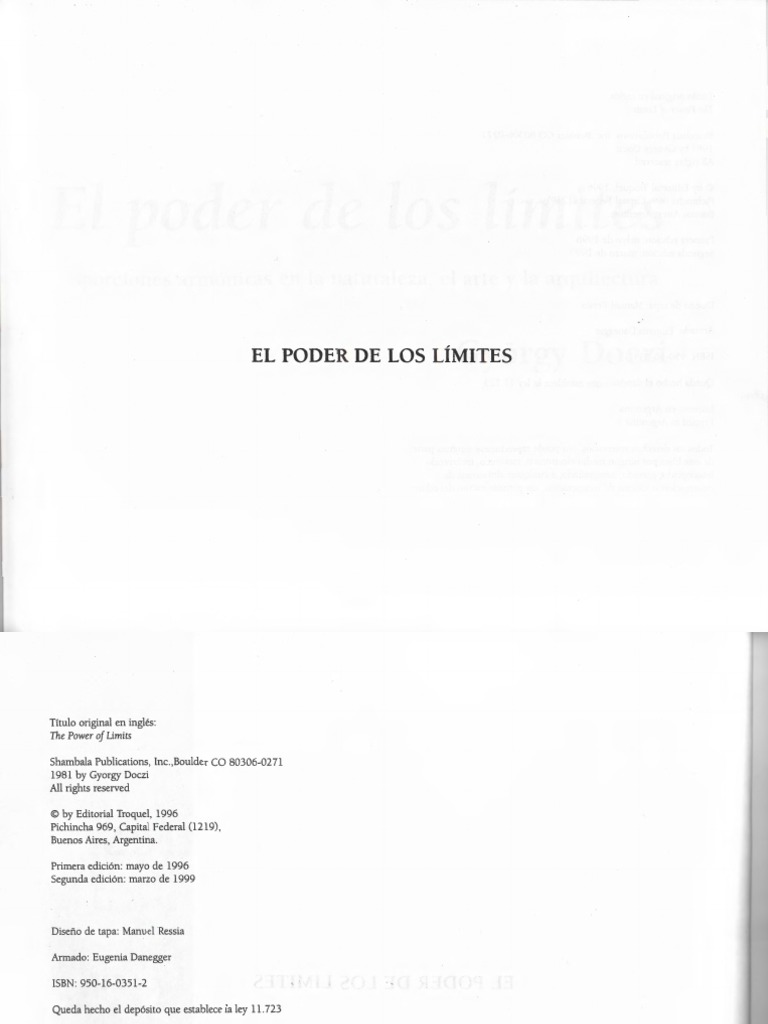 El Poder DeloS Limites | PDF | Triángulo | Armonía