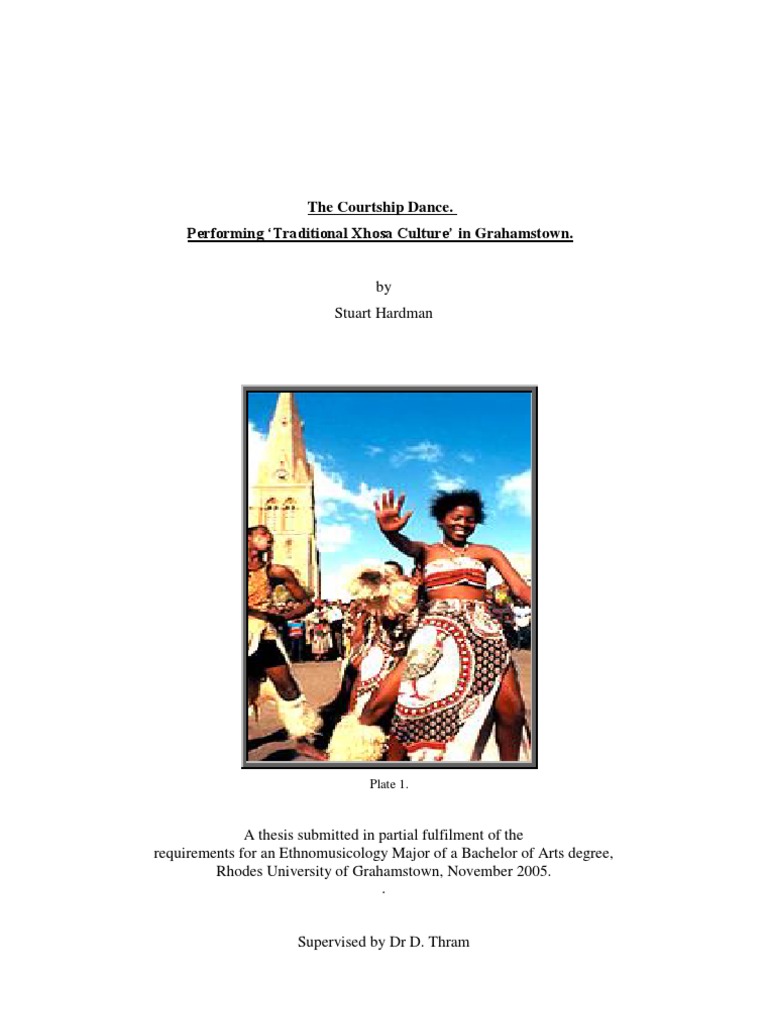 The Courtship Dance | PDF | Xhosa People | Dances
