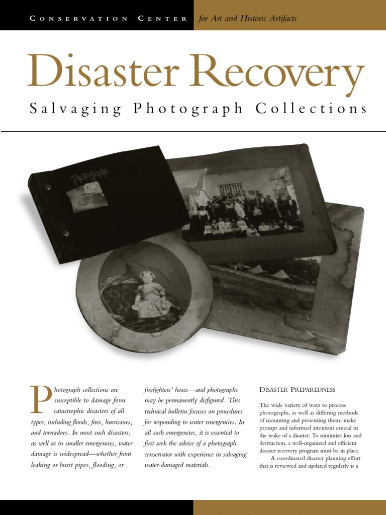 Disaster Recovery: Salvaging Photograph Collections | PDF | Photograph ...