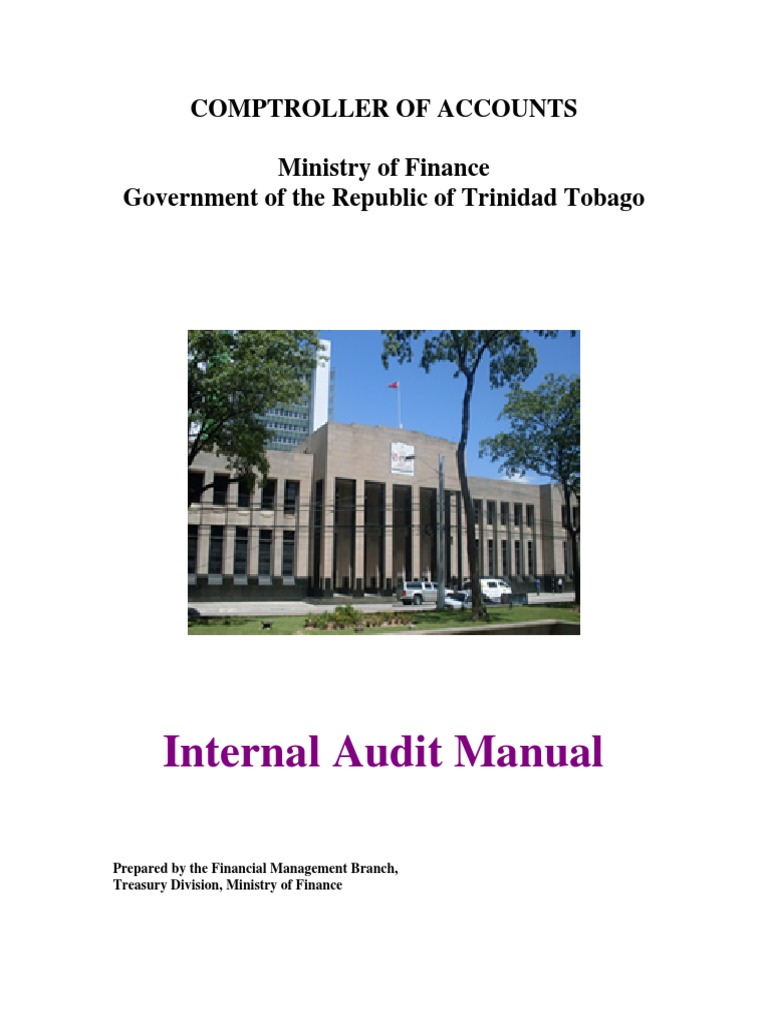 A Comprehensive Guide to Internal Auditing in the Public Sector of Trinidad and Tobago | PDF ...