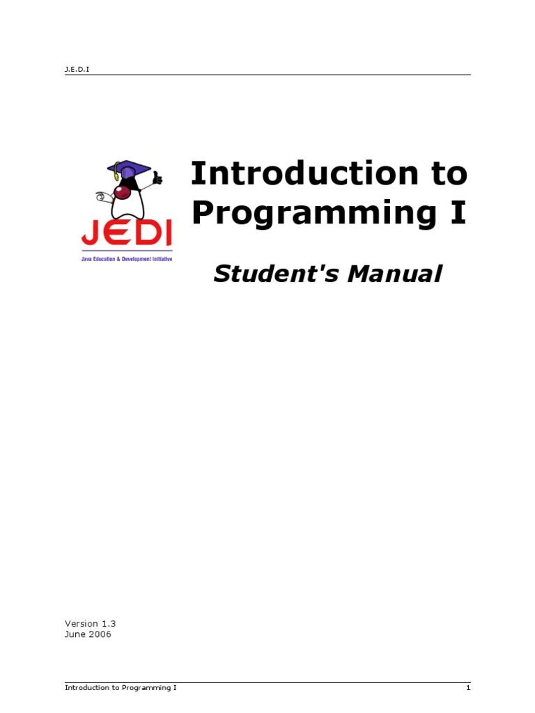 Introduction To Programming Pdf Method Computer Programming Computer Programming