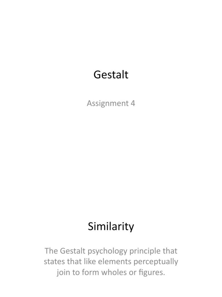 Assignment 4 Lecture Gestalt Pdf