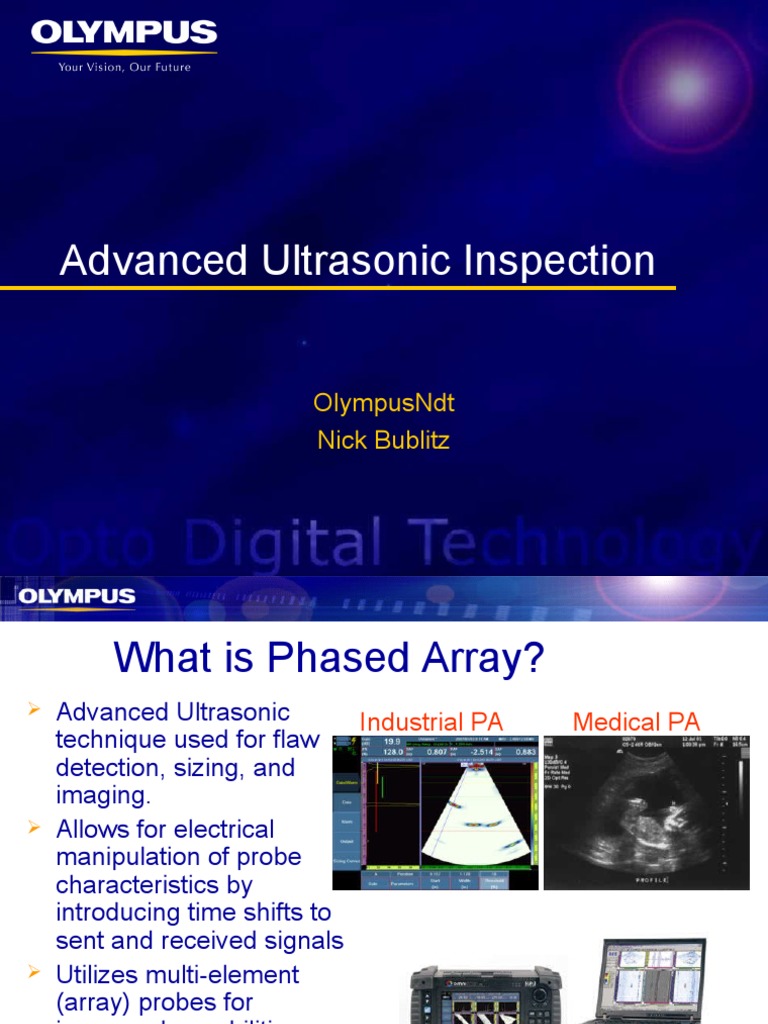 Phased Array Intro Advanced | PDF | Image Scanner | Medical Imaging