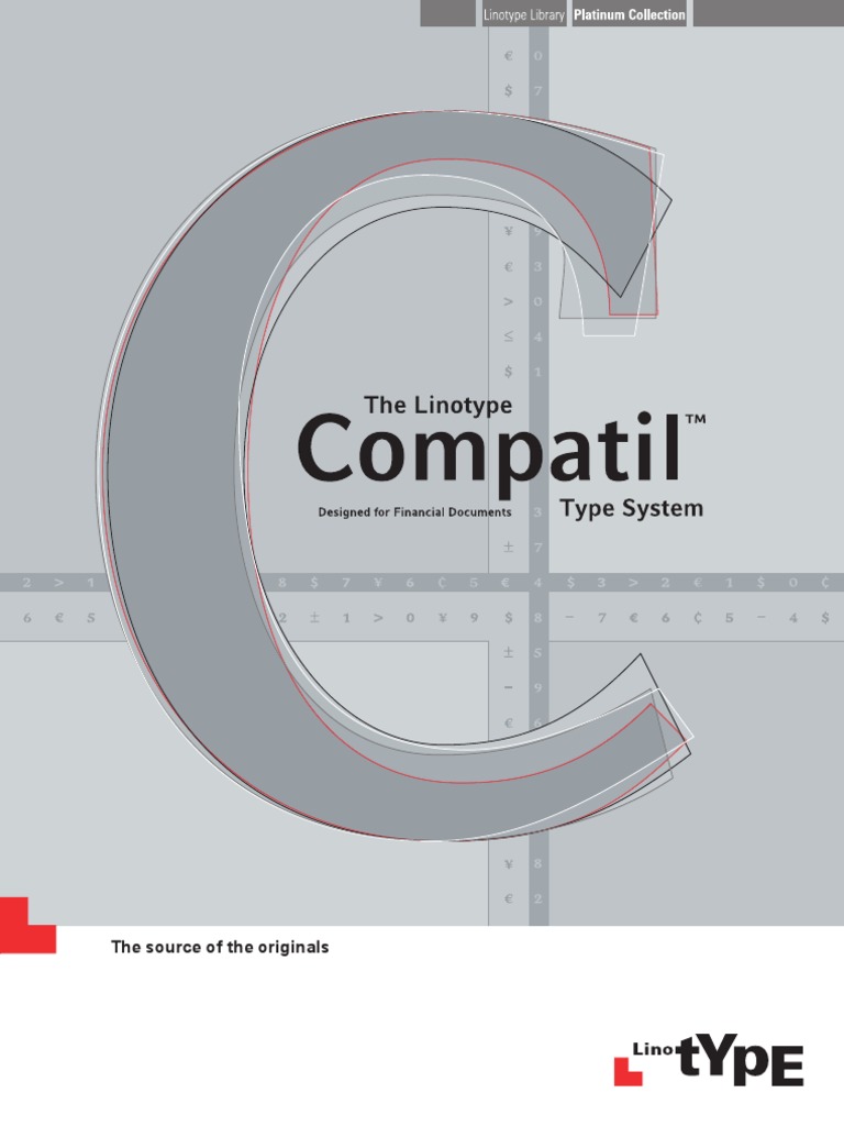 Linotype's Compatil Type System | PDF | Typography | Typefaces
