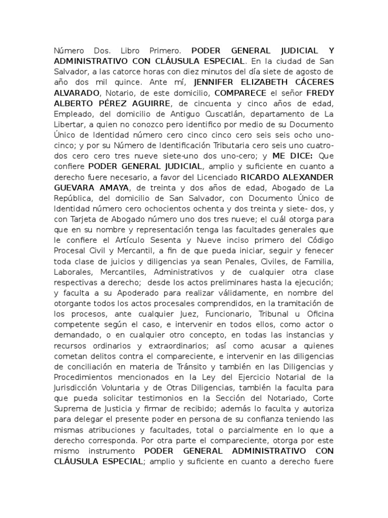 Poder General Judicial y Administrativo | PDF | Instituciones sociales ...