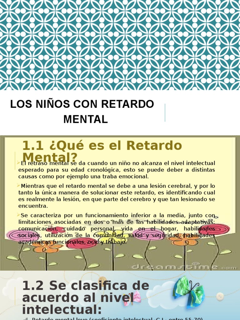Los Niños Con Retardo Mental | Discapacidad intelectual | Cociente de ...