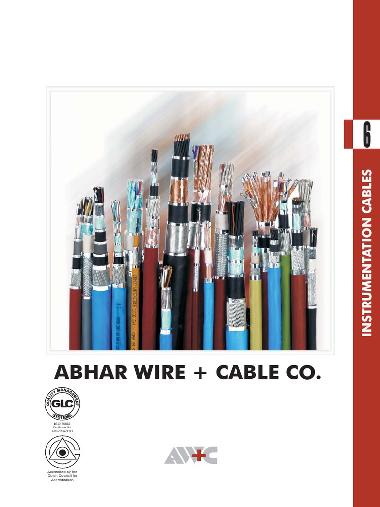 Instrumentation Cable Specifications | PDF | Wire | Electrical ...