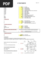 Padeye Calculation | PDF