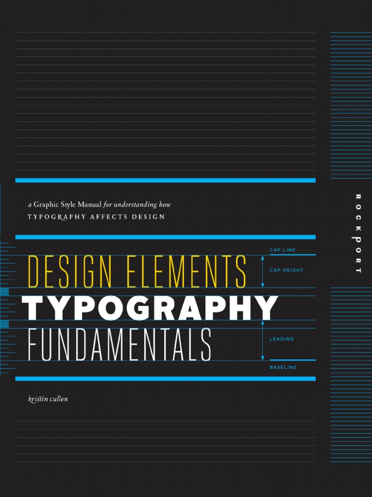 Design Elements Typogrphy Fundamentals | PDF | Typography | Typefaces