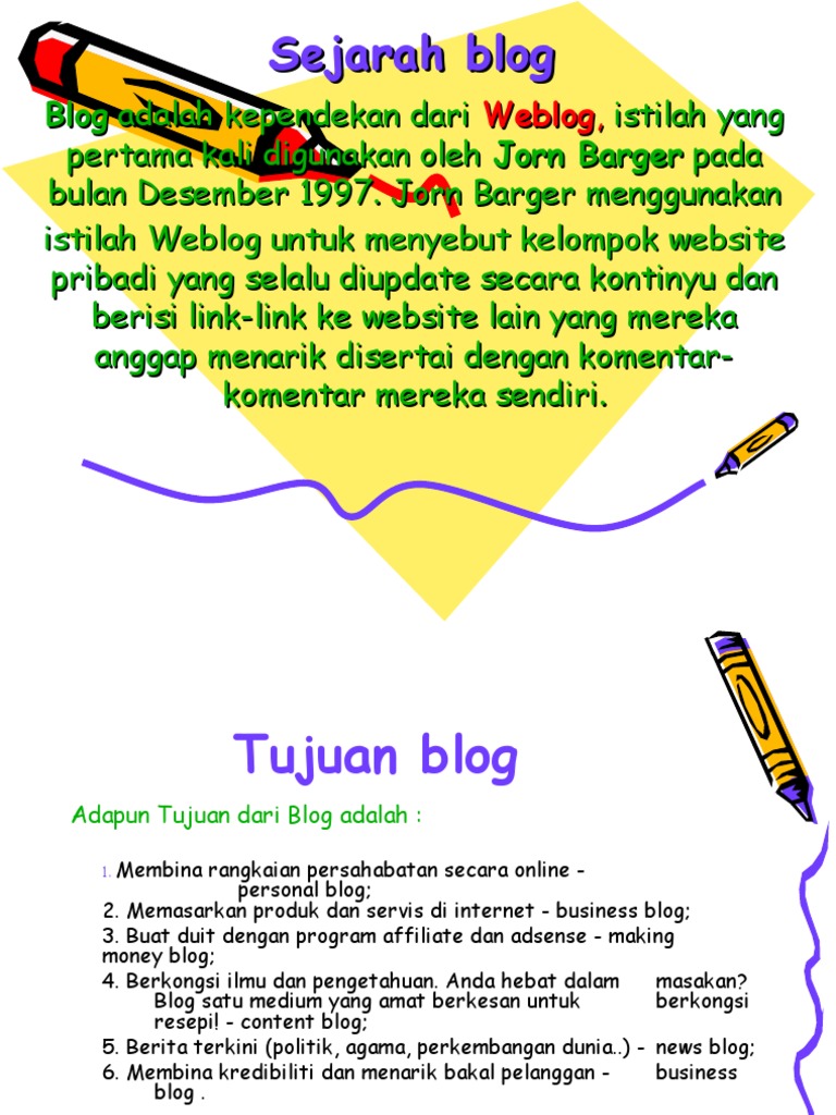 Sejarah Blog | PDF