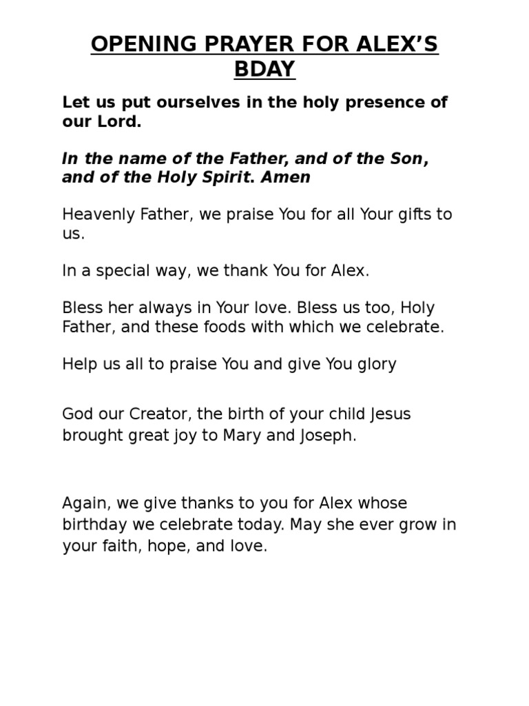 Opening prayer for wedding anniversary celebration | Beachweddingtips.com