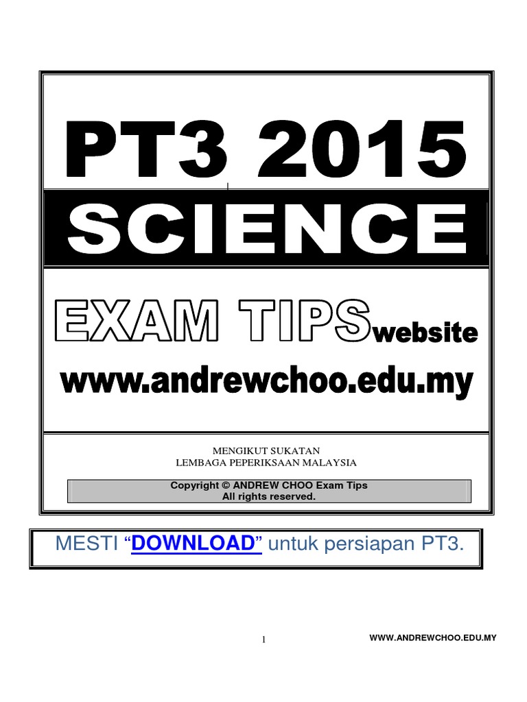 PT3 Science Notes Part 1 PDF | PDF | Digestion | Heart