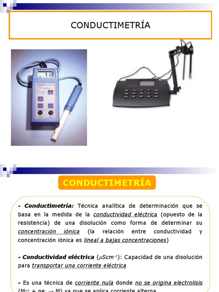 conductimetria | Física Aplicada e Interdisciplinaria | Electromagnetismo