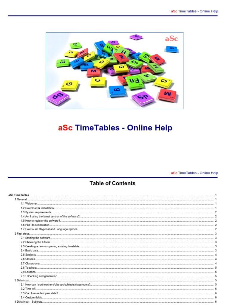 Asc Timetables en L4 | PDF | Classroom | Physical Education