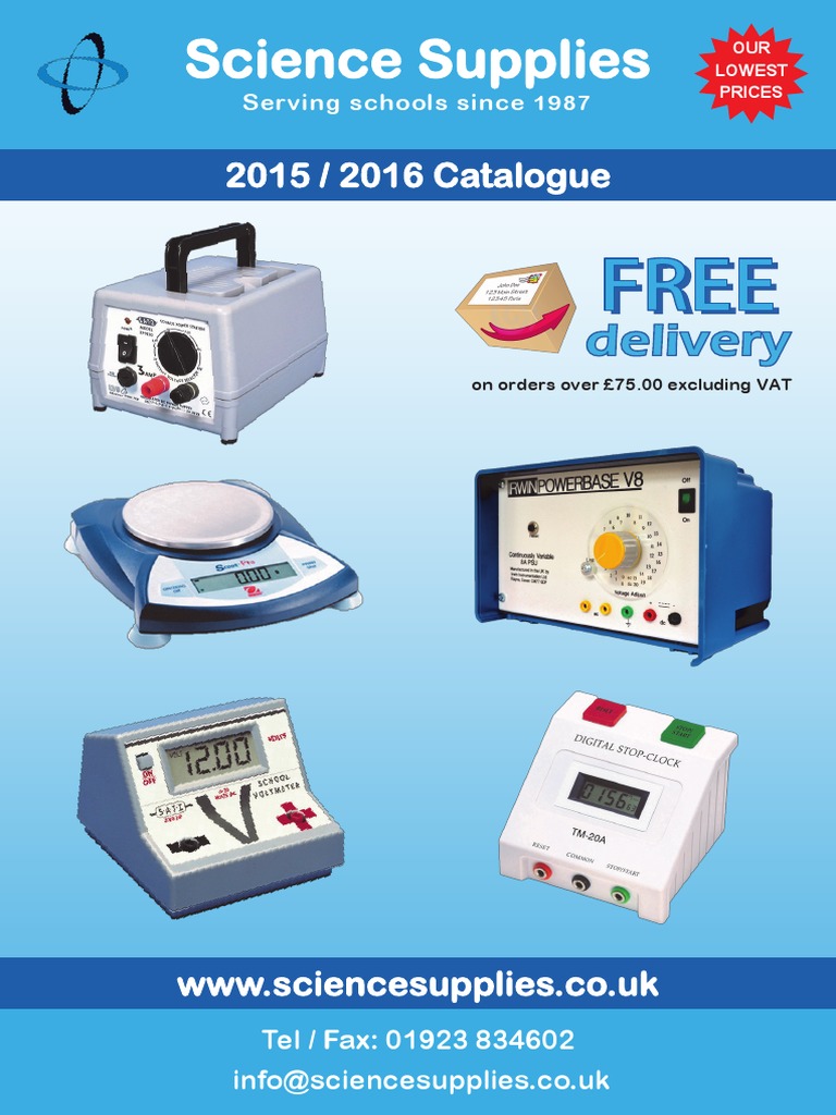 2015/2016 School Science Supplies Catalog | PDF | Scottish Highlands ...