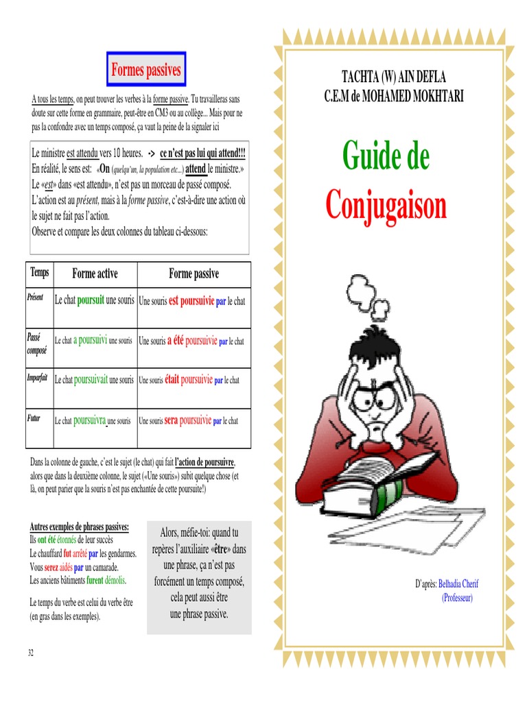 Guide de Conjugaison PDF | PDF