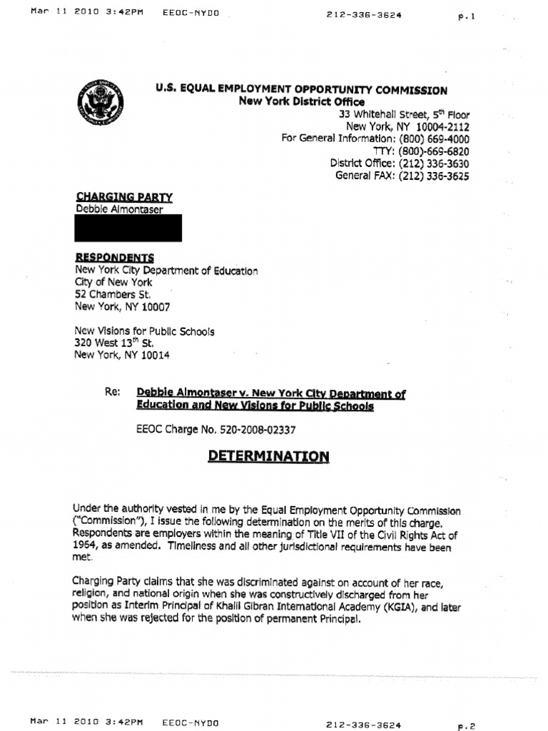 EEOC Determination | PDF
