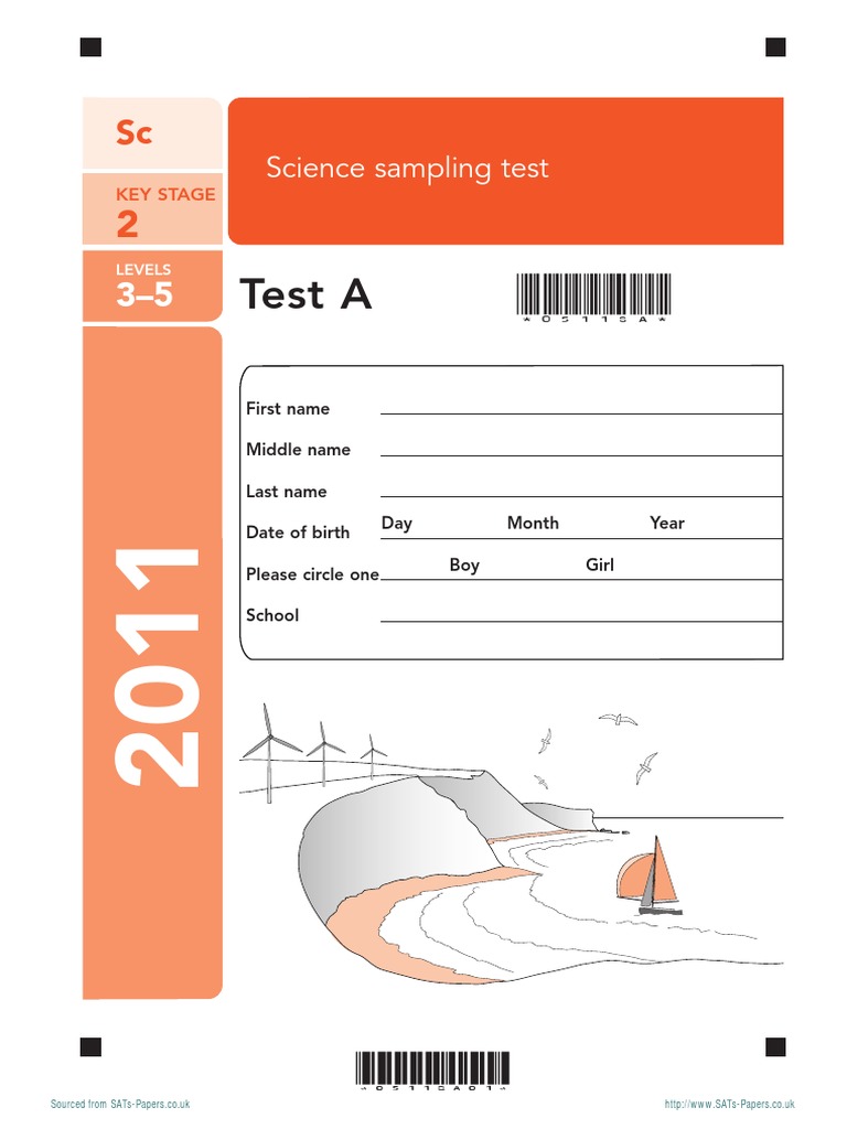Science KS2 2011 Paper A PDF | PDF | Water Cycle | Water