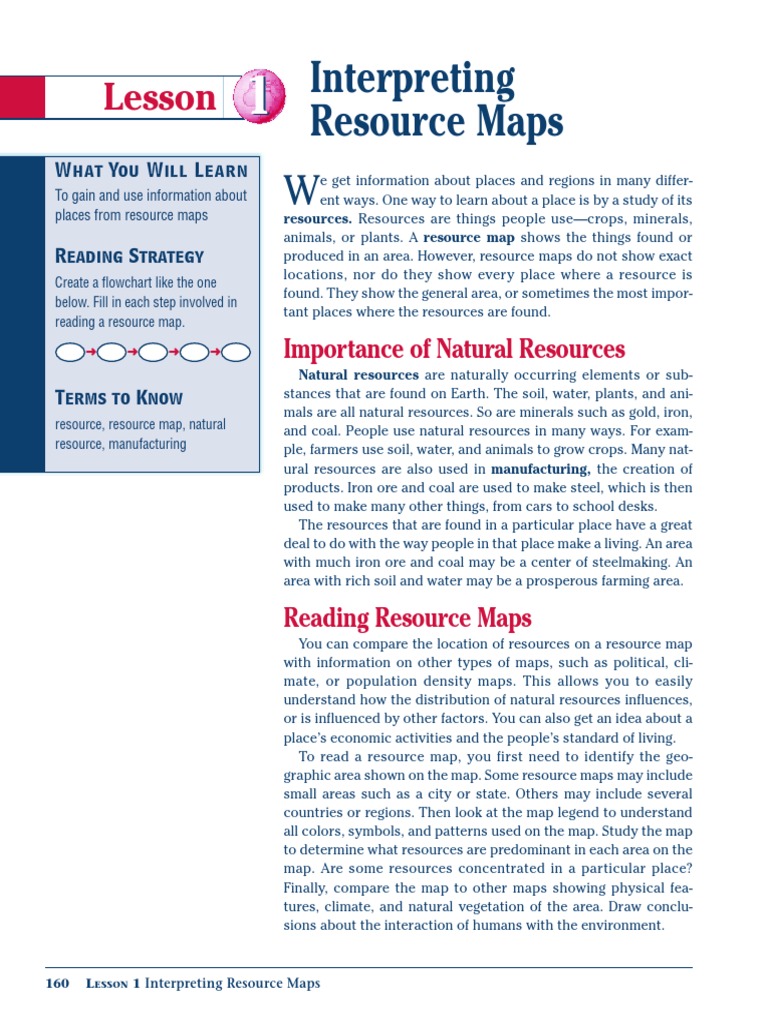 Understanding Resource Maps | PDF | Western Asia | Earth Sciences