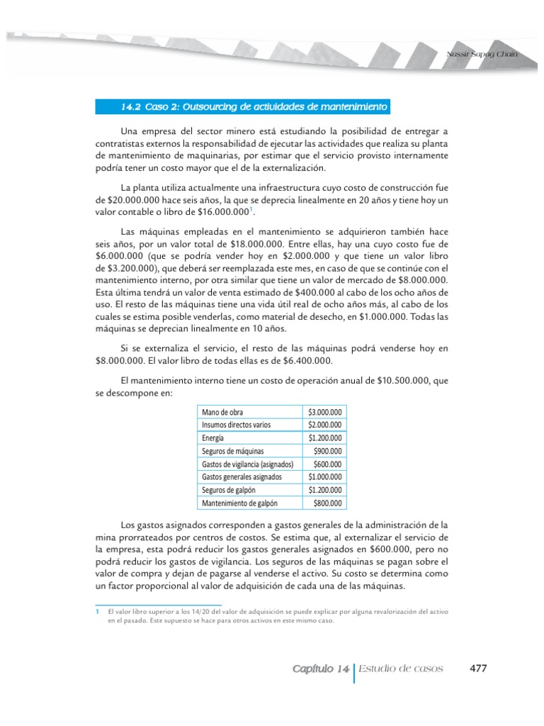 Proyectos de Inversion - Nassir Sapag Chain - 2 Edicion | PDF