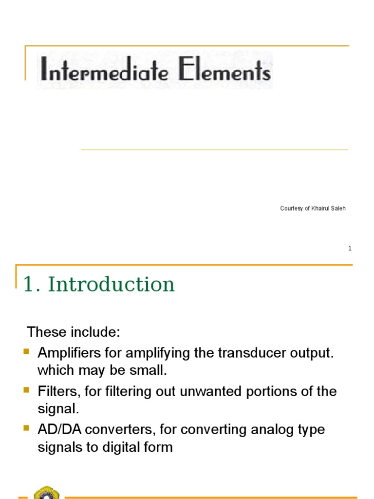 6 Element Intermediate | PDF | Operational Amplifier | Amplifier