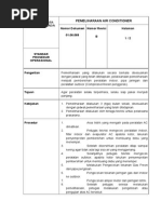 Form Ceklist Perawatan AC | PDF