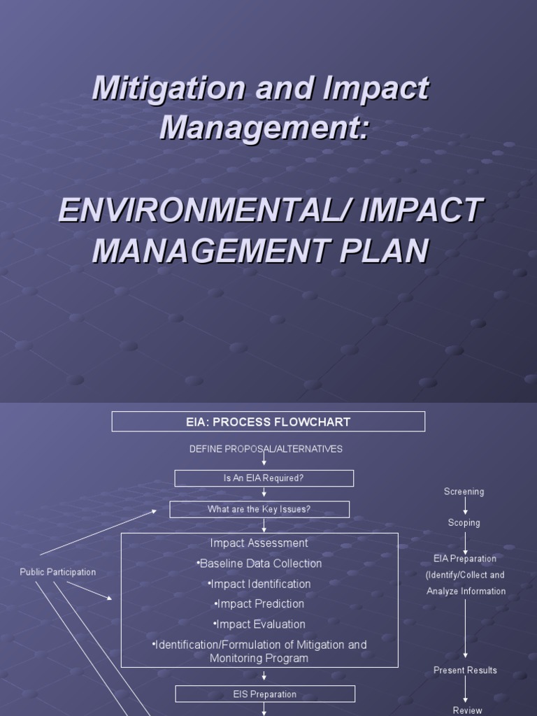 3.environmental Impact Management Plan | PDF | Environmental Impact ...