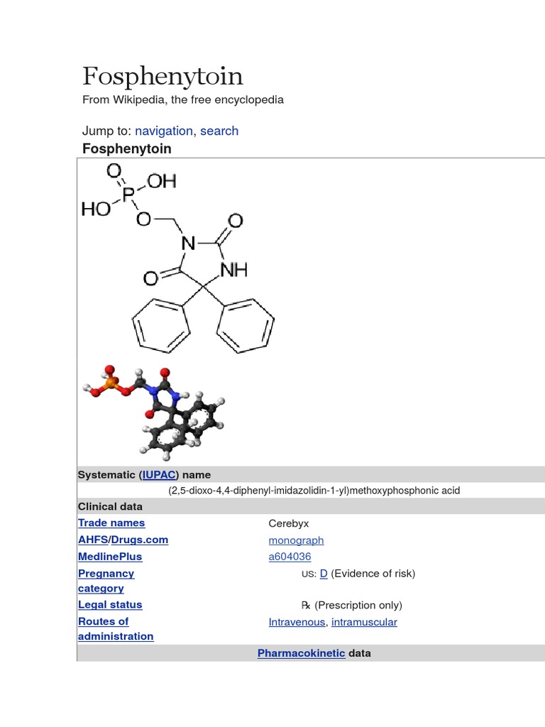 Cerebyx JJJ | PDF | Pharmacology | Drugs
