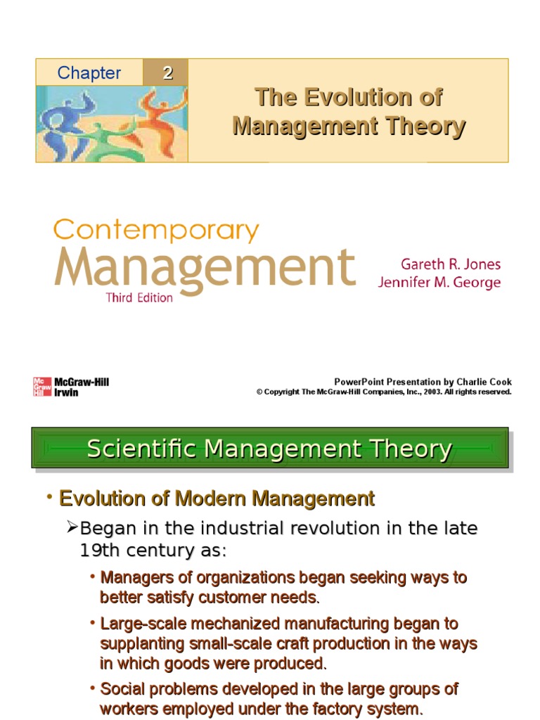 Evolution of Management Theory | PDF | Business | Economies