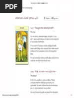 Your Universal 6 Card Spread Reading at Lotus Tarot | PDF | Self ...