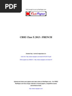 CSEC French Paper 1 Answer Keys 2020-2024 | PDF