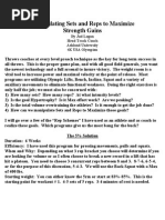 BFS Total Program Overview | PDF | Weight Training | Recreation